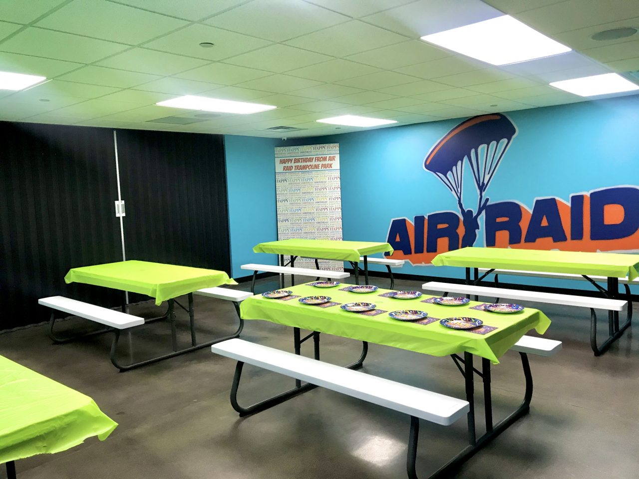Parties - Air Raid Trampoline Park